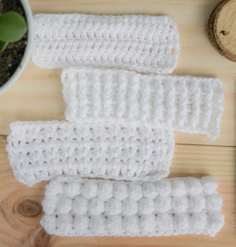 Variations of a Stitch Series, Part 2: Double Crochet - The Knotted Nest