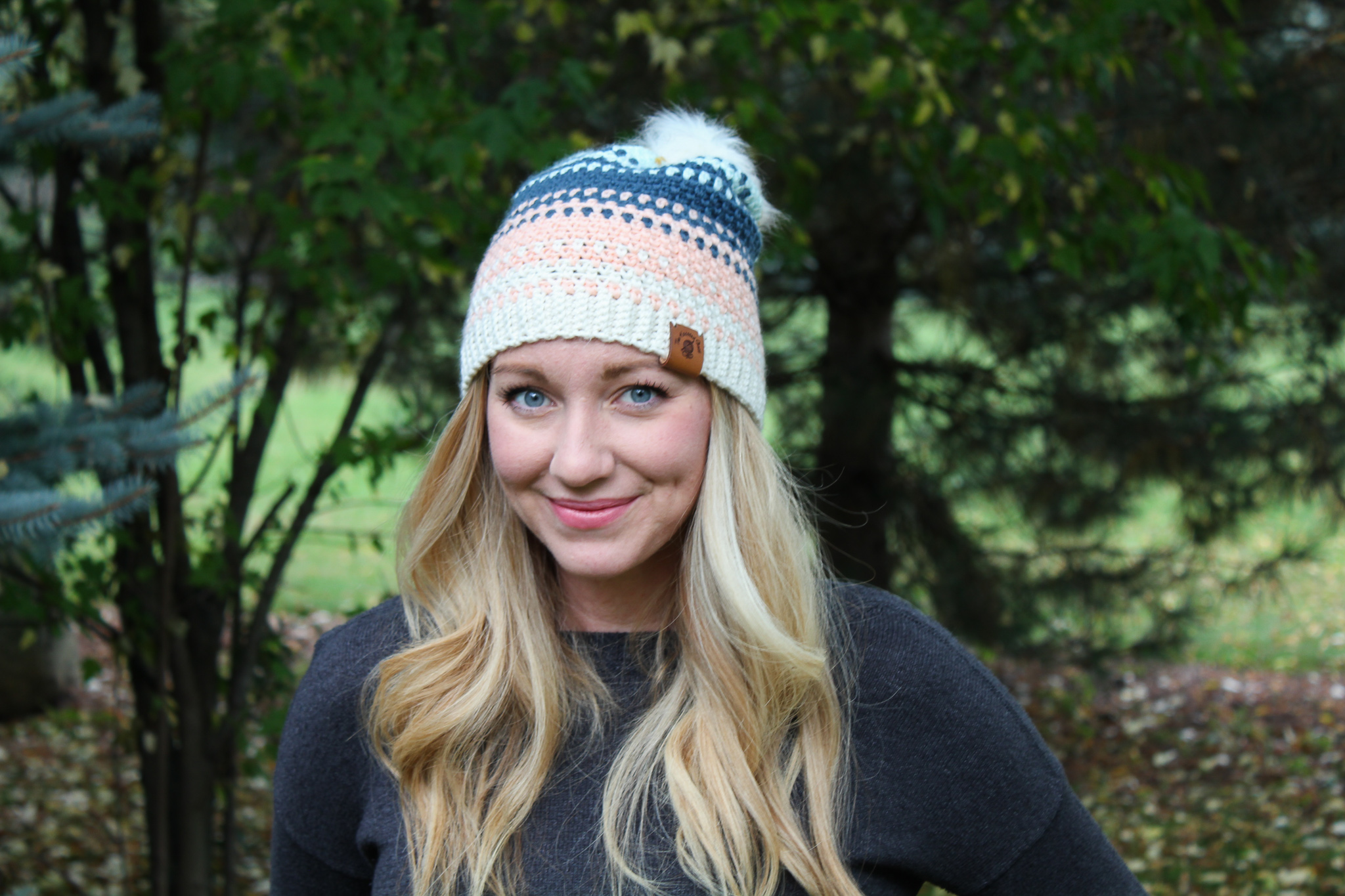 The Color Fade Beanie | Free Crochet Hat Pattern - The Knotted Nest