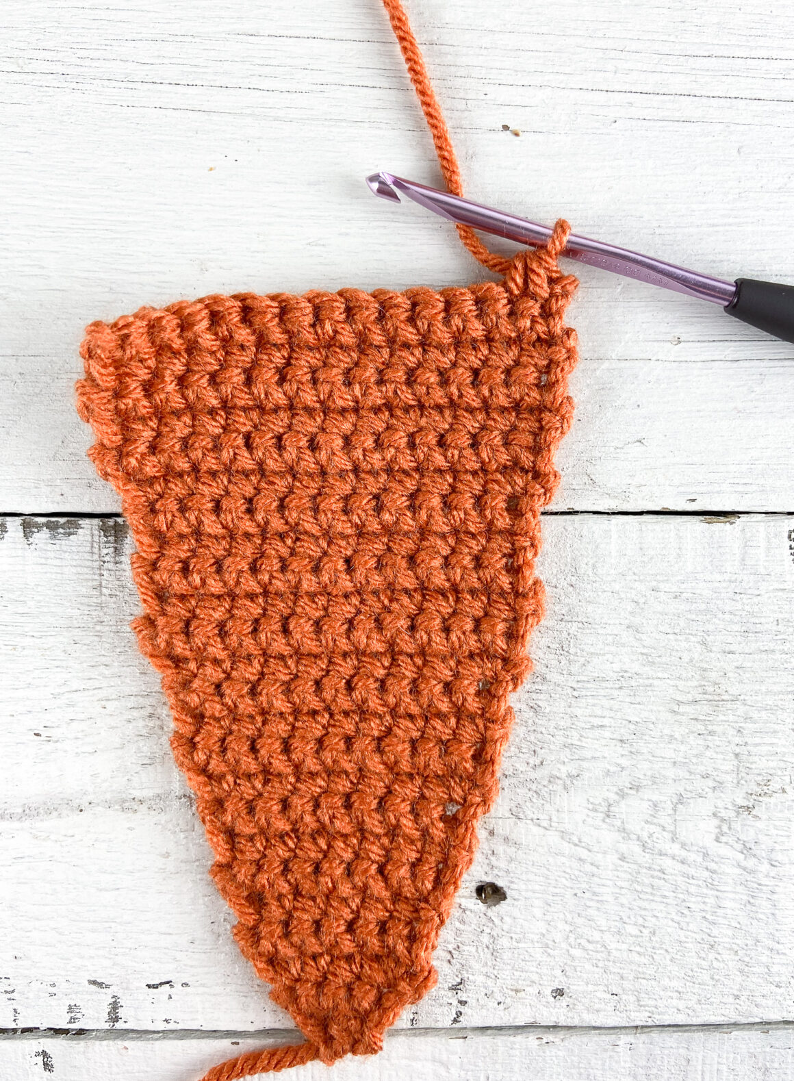 Crochet Carrots Garland - Easter Bunting | The Knotted Nest