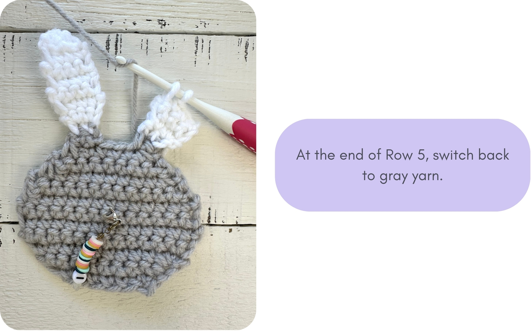 Crochet Easter Bunny Garland- Free Pattern - The Knotted Nest