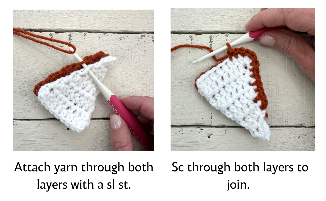 Crochet Fox Pillow- Free Pattern - The Knotted Nest