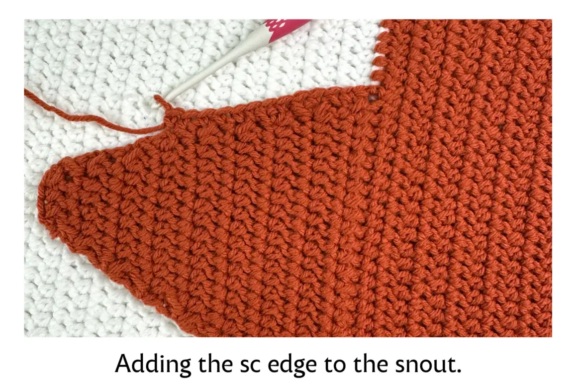 Crochet Fox Pillow- Free Pattern - The Knotted Nest